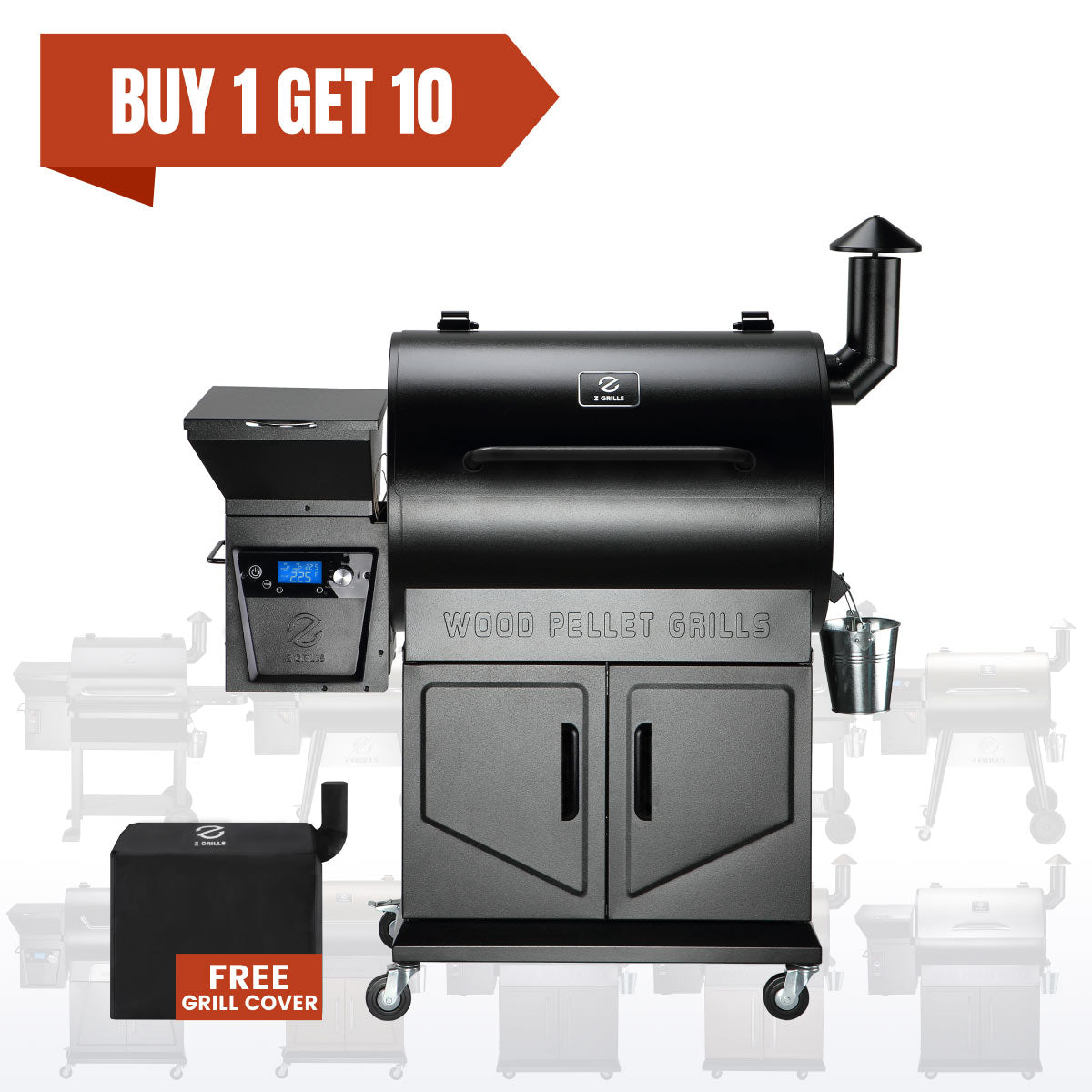 2024 New Arrival 700D7 Pellet Grill – Z Grills