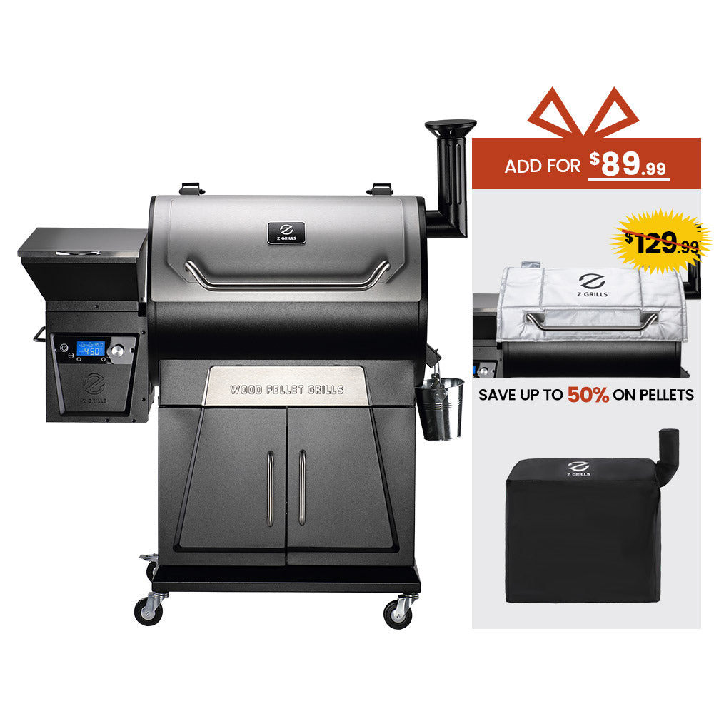 Z Grills Flagship 700D4E Pellet Grill | 2025 WiFi PID Upgrade – Z Grills