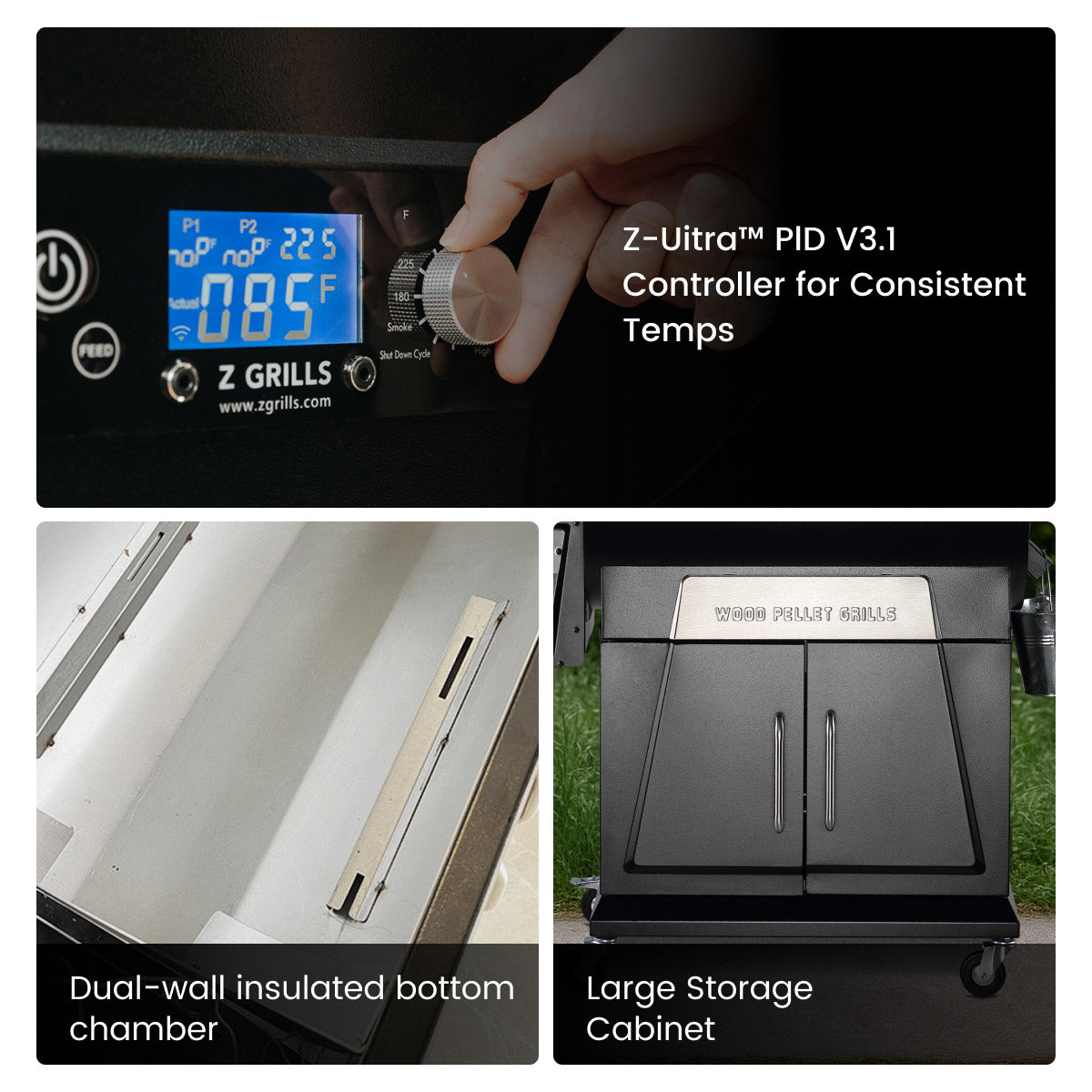 Z Grills Flagship 700D4E Pellet Grill | 2025 WiFi PID Upgrade – Z Grills