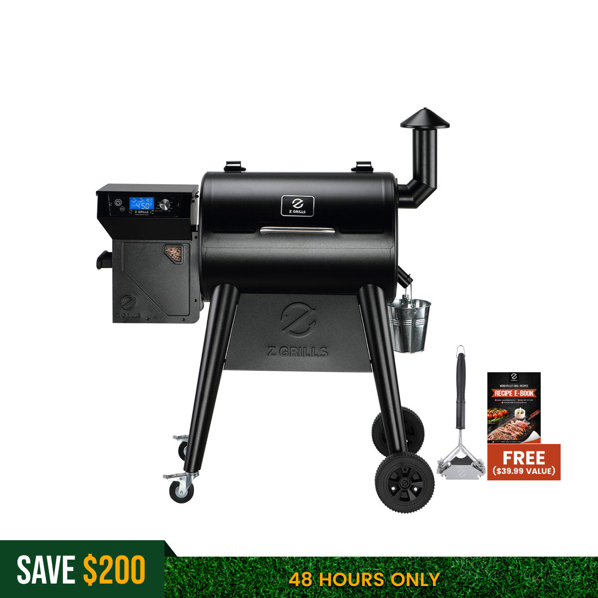 Top Rated 450B Pellet Grill - Z Grills